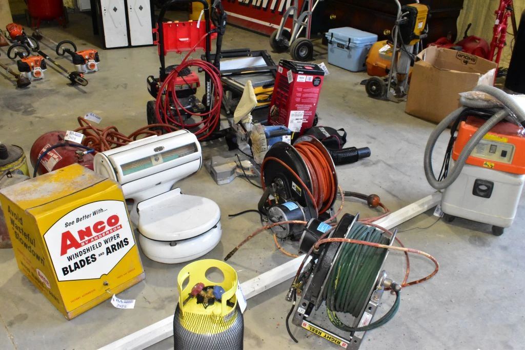 800+ 'lots' Of Shop Equipment - Welders,... starts on 8/19/2024