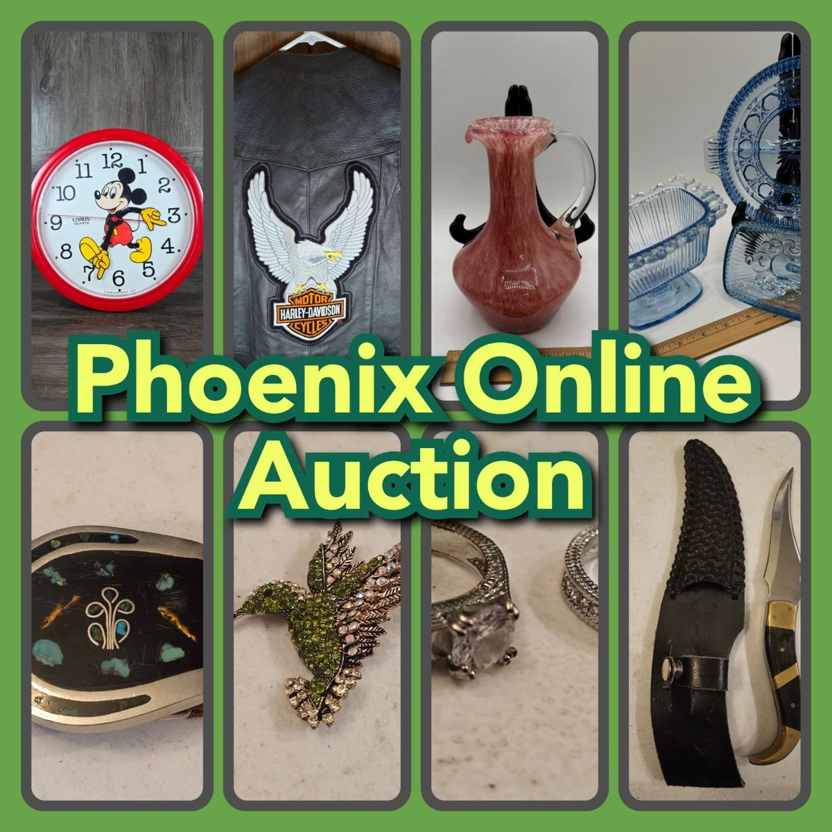 Phoenix Online Auction - THURSDAY 8/22 AUCTIONS... starts on 8/19/2024
