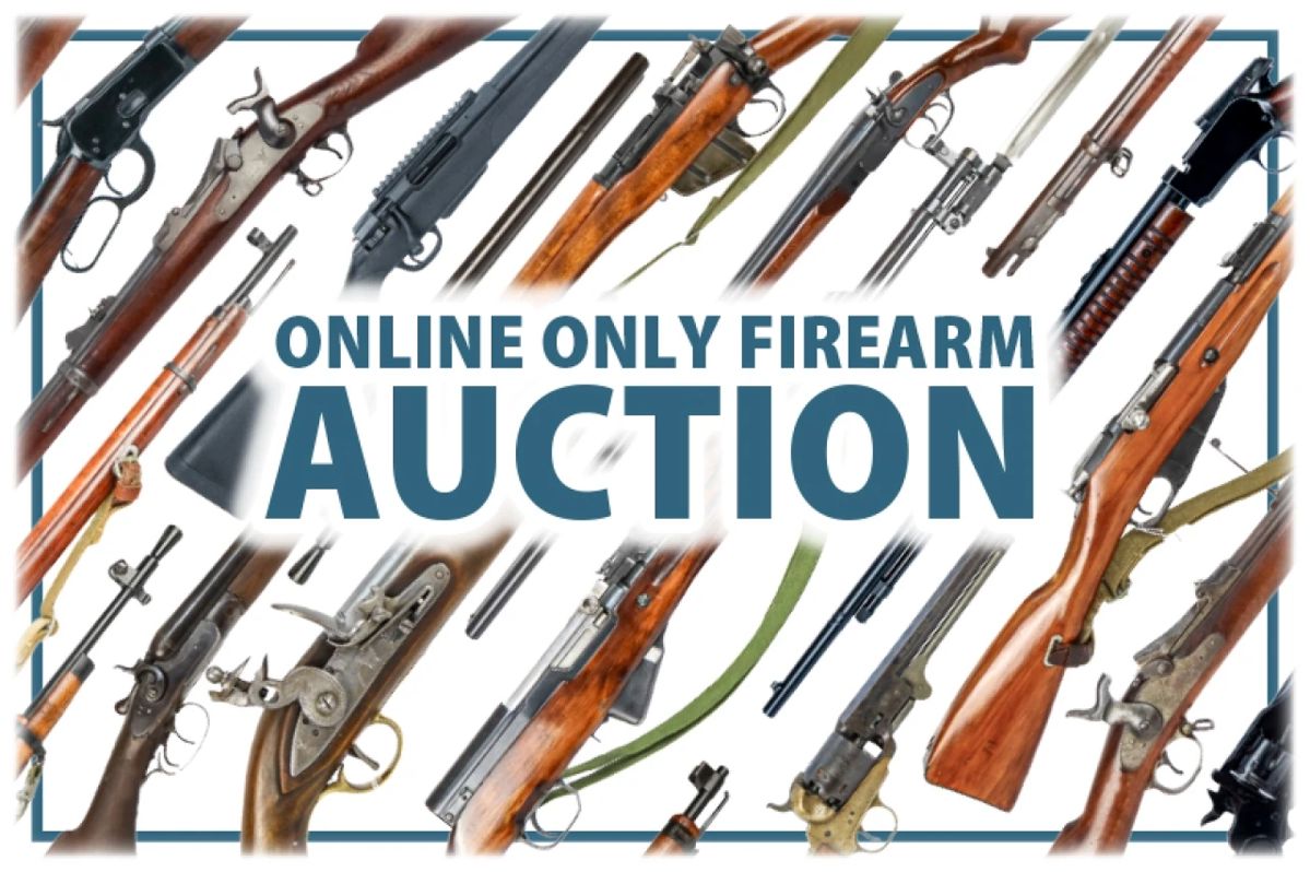 Online Firearm Auction-Rifles, Shotguns,... starts on 9/27/2024