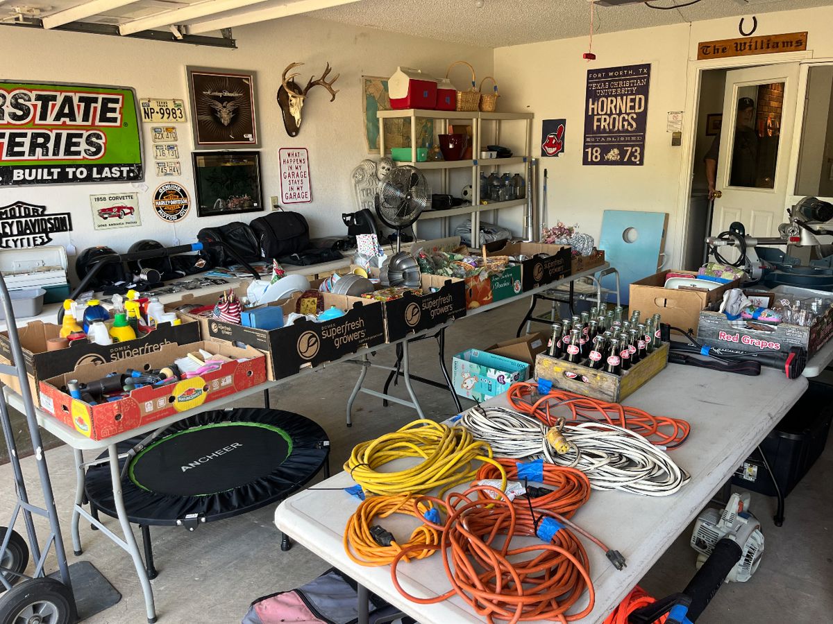 Big Estate Sale in Hurst starts on 9/27/2024