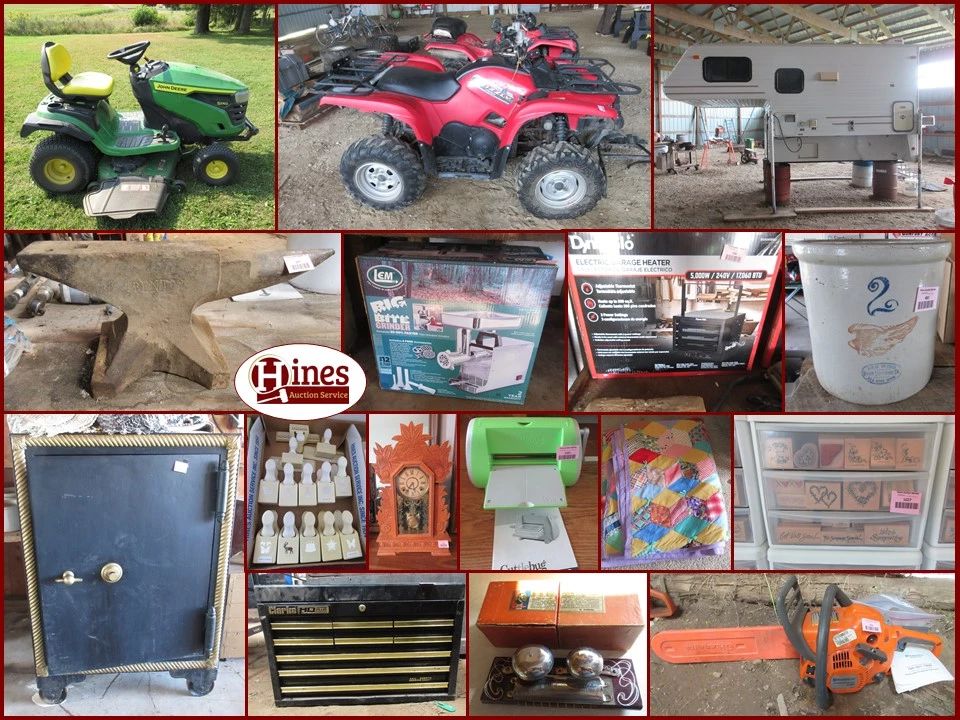 Larry & Sharolyn Johnson Estate - Tools,... starts on 9/23/2024