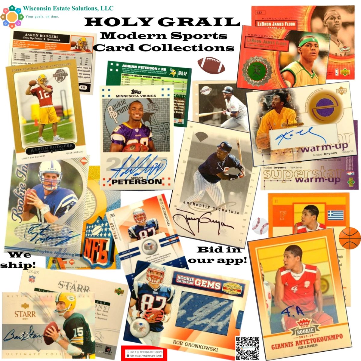 HOLY GRAIL of Modern Sports Card Auction starts on 10/1/2024