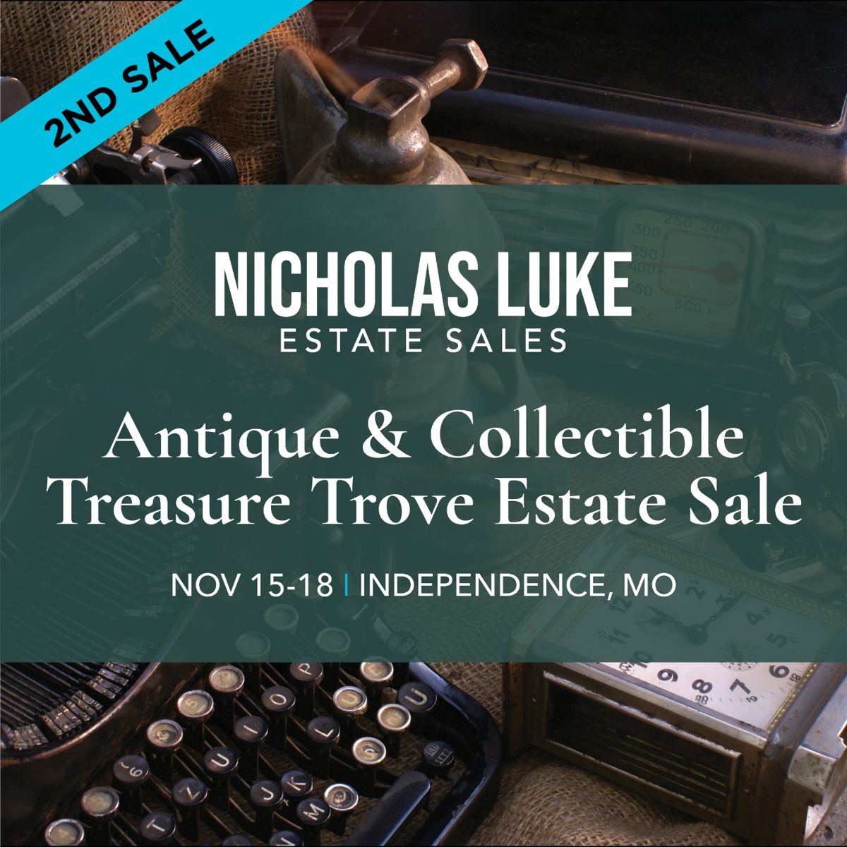Antique & Collectible Treasure Trove Round Two starts on 11/15/2024