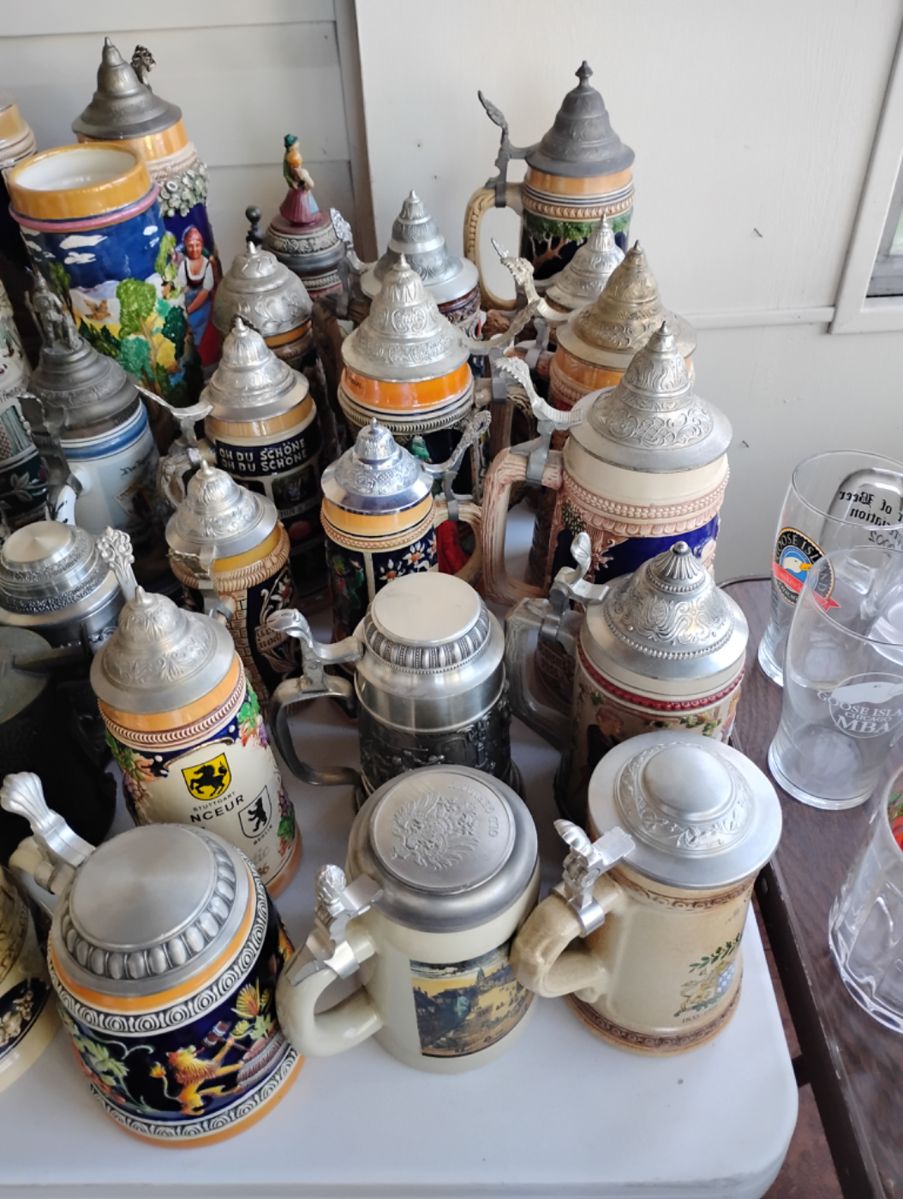 GERMAN BEER STEIN COLLECTION in Morton Grove, IL starts on 10/8/2024