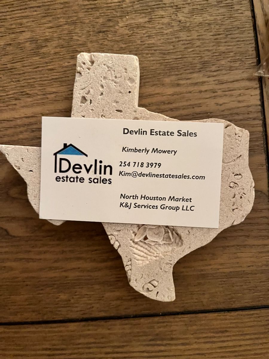 Devlin Estate Sales in Conroe, Texas starts on 10/19/2024