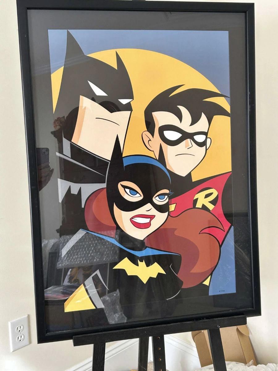 HOLY FRAMES BATMAN DC MEMORIBILIA TIMED AUCTION2 starts on 11/9/2024