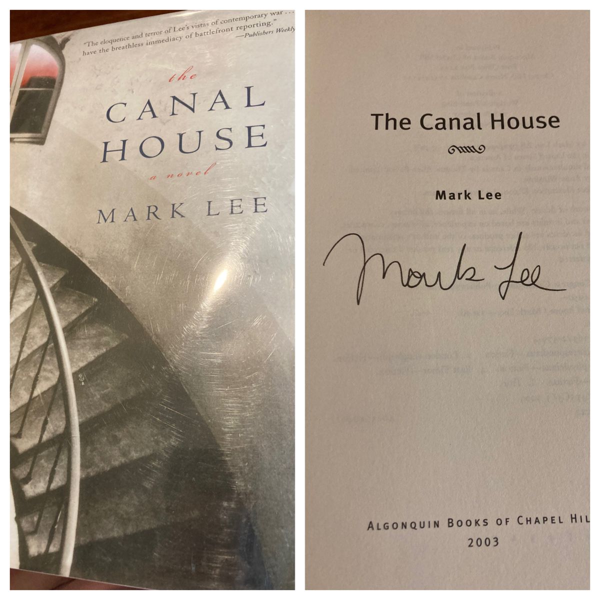 Contemporary Signed First Editions - $20... starts on 11/21/2024