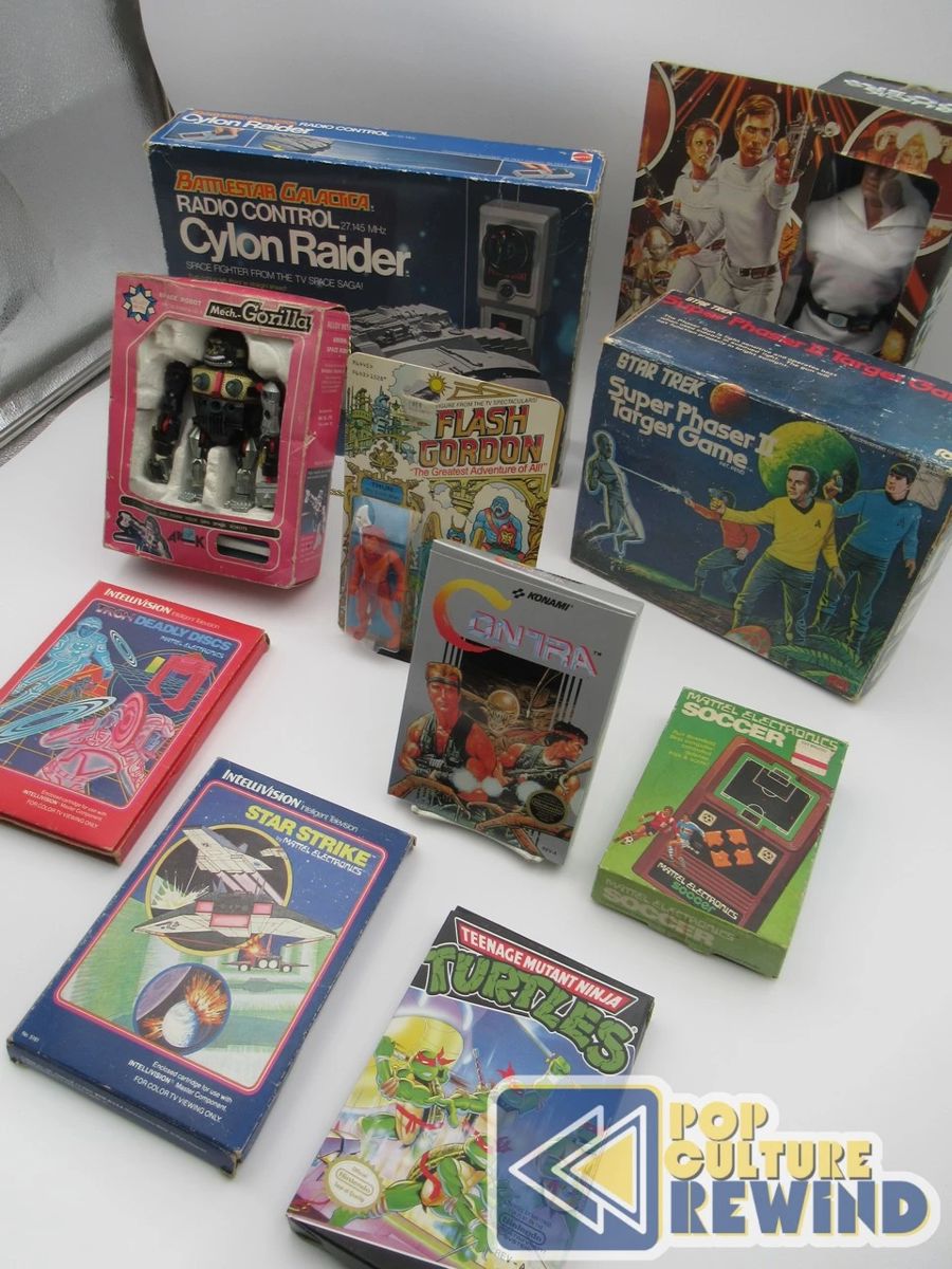 Vintage Toys featuring TMNT, Buck Rogers,... starts on 11/12/2024
