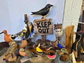 Goff Folk Art Wildlife Carving Collection... starts on 11/20/2024