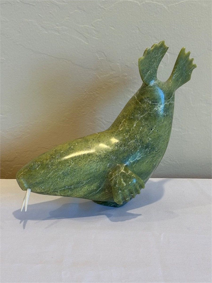 Hand Carved Inuit Stone Figurines, Harry... starts on 11/22/2024