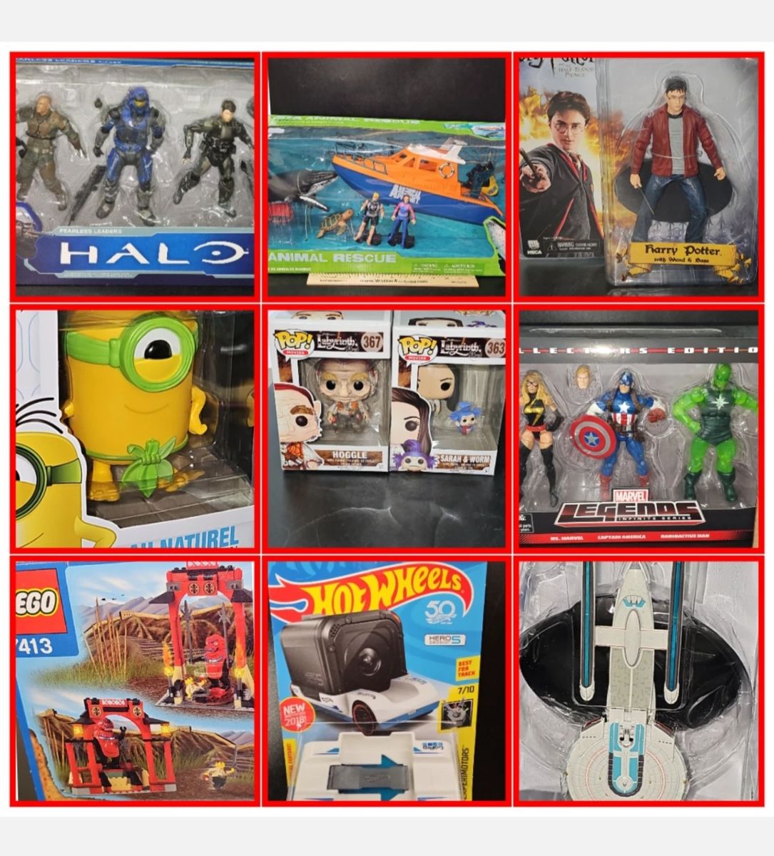 December Toy Auction...Animal Planet, Lego,... starts on 12/3/2024