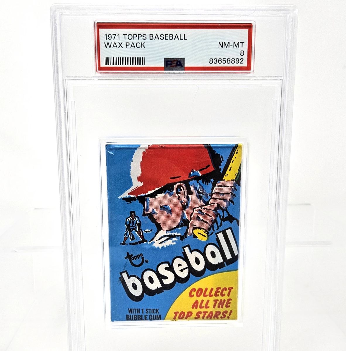 Collectible Baseball 1970s Wax Packs - Psa Graded Starts On 12 14 2024