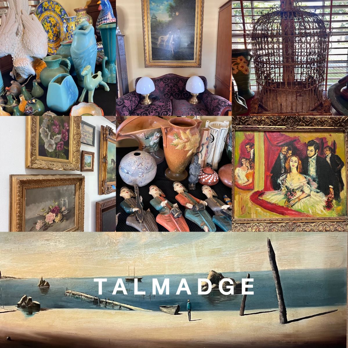 50% OFF EVERYTHING~MASSIVE COLL. ART & POTTERY... starts on 1/16/2025