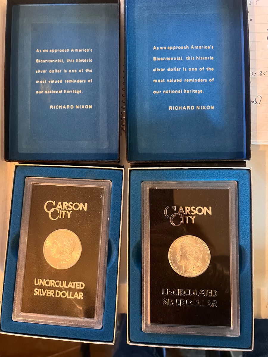 STERLING COINS/COLLECTIBLES CARSON ESTATE SALE starts on 1/3/2025