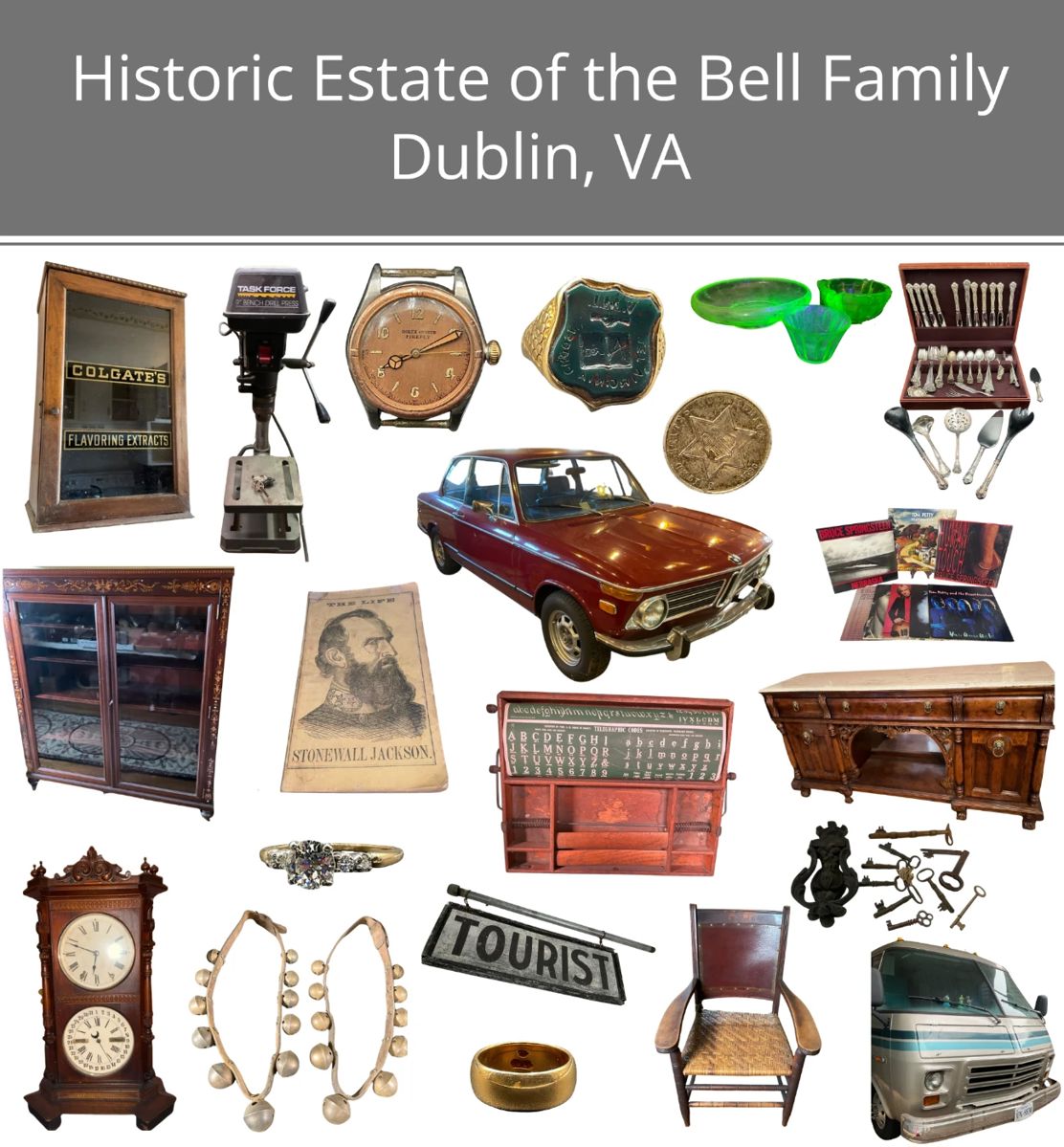 Historic Estate of The Bell Family - Dublin, VA starts on 1/24/2025