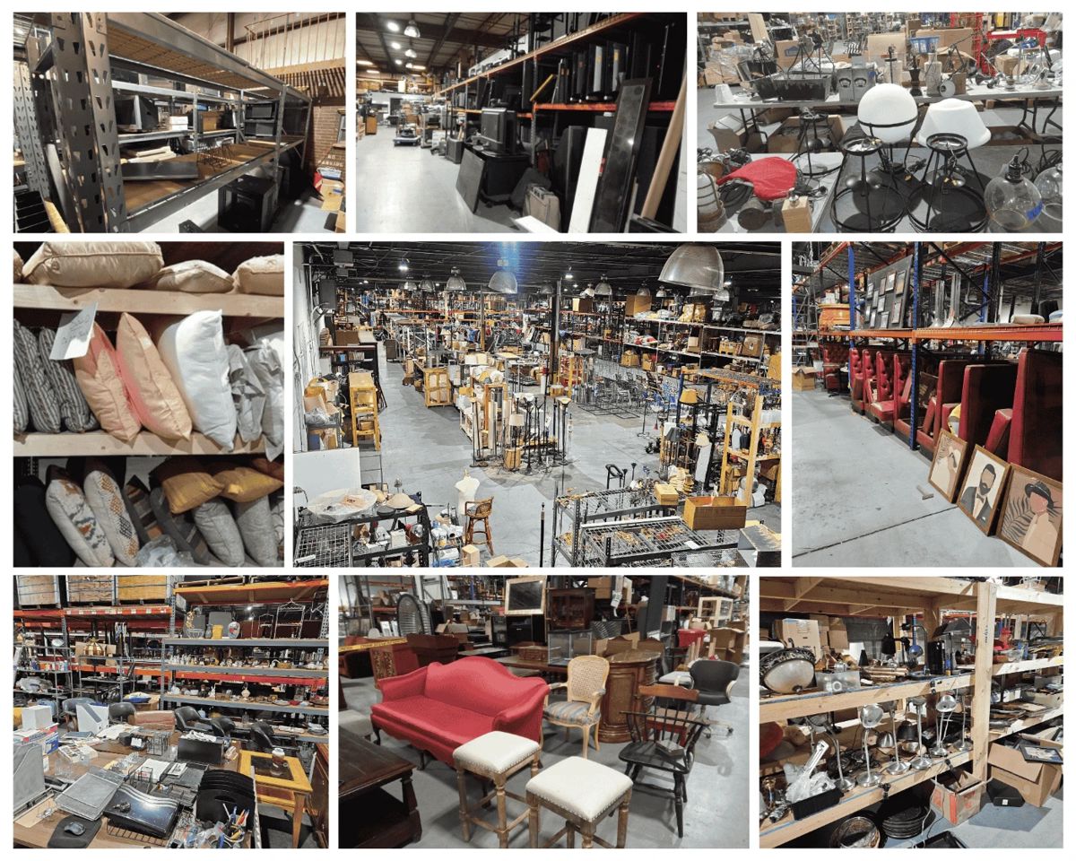 Warehouse Liquidation Sale Saturday Feb... starts on 1/30/2025