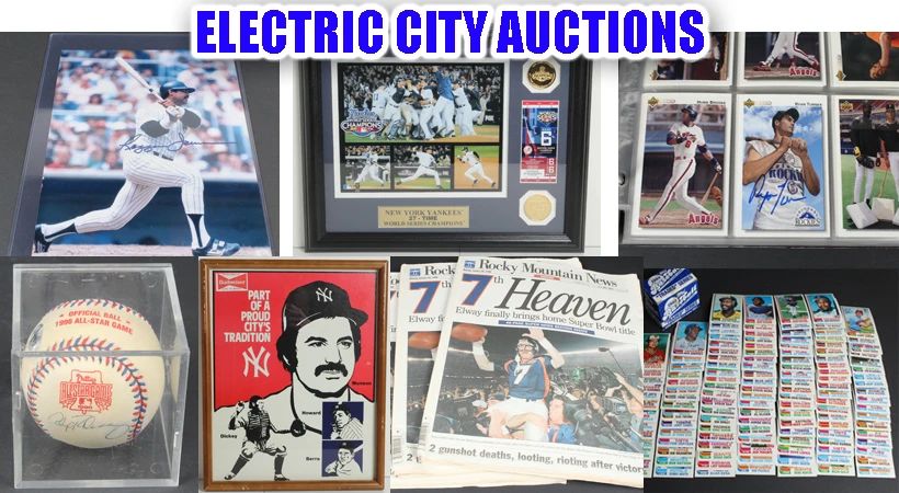 Sports Collectibles - Cards, Autographs,... starts on 1/31/2025