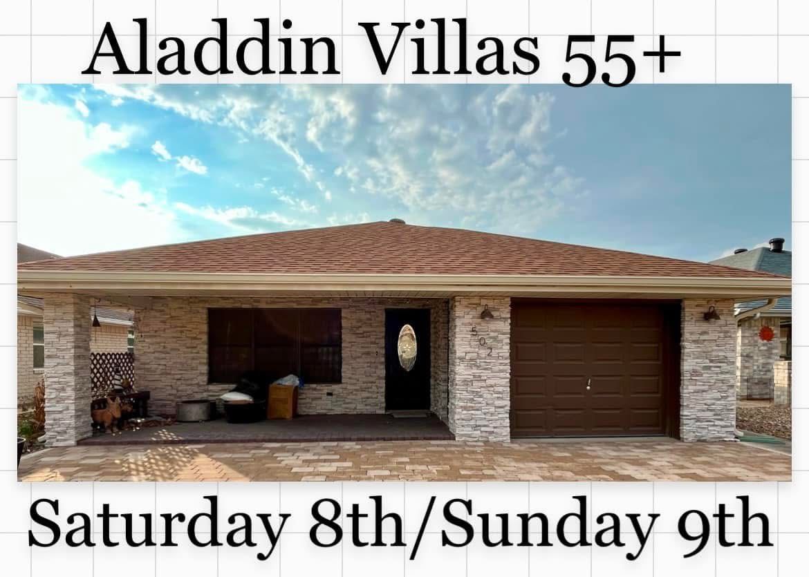Aladdin Village 55+ in Mission, TX starts on 2/8/2025