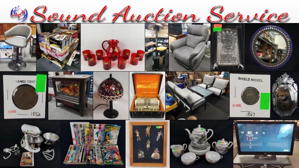 SAS Coins, Records, Cake Decorating Online Auction starts on 2/14/2025