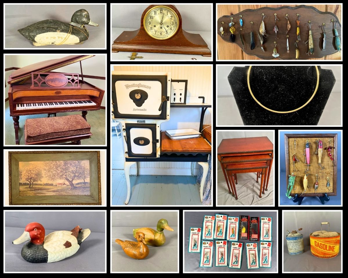 Furniture, Home Decor, Art, Vintage Fishing... starts on 3/4/2025