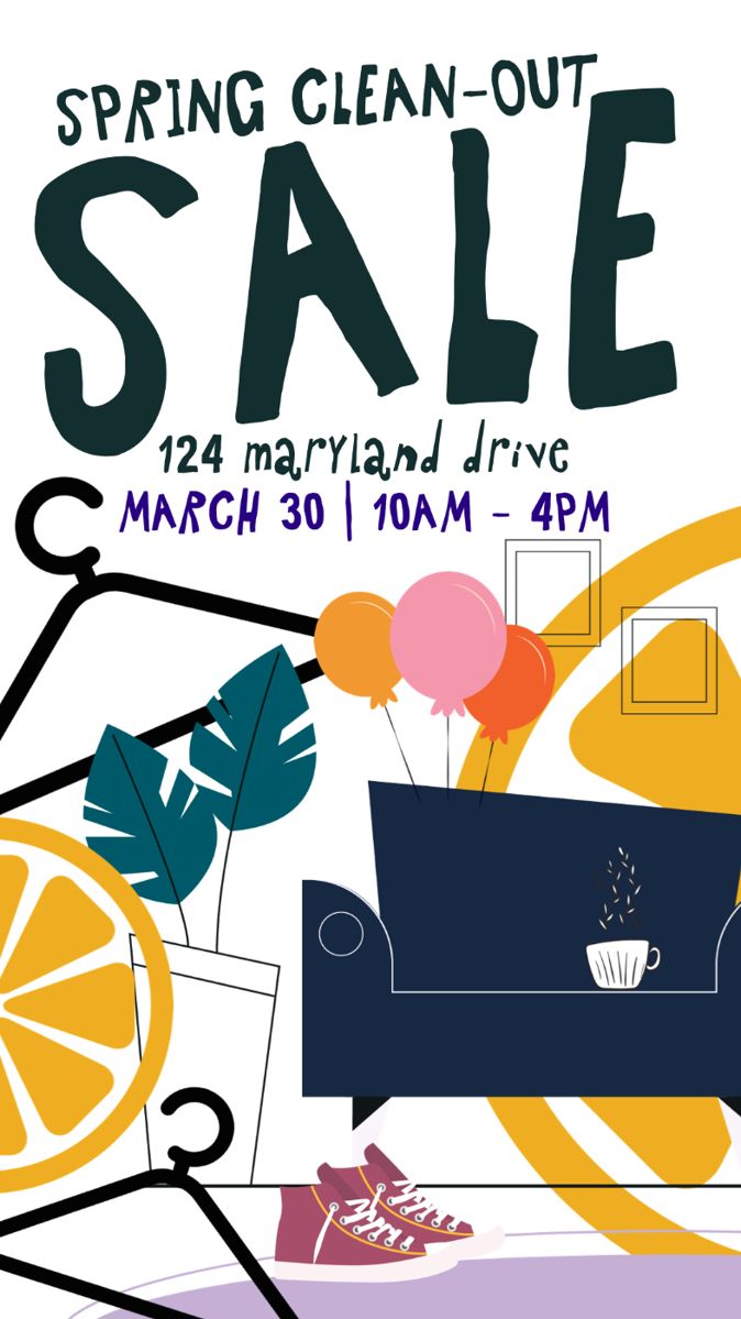 SPRING CLEAN OUT SALE in New Orleans, LA starts on 3/30/2025