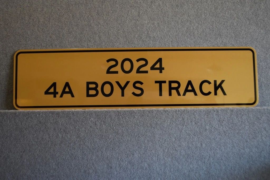 Andale Indians State Championship Sign Fundraiser starts on 3/17/2025