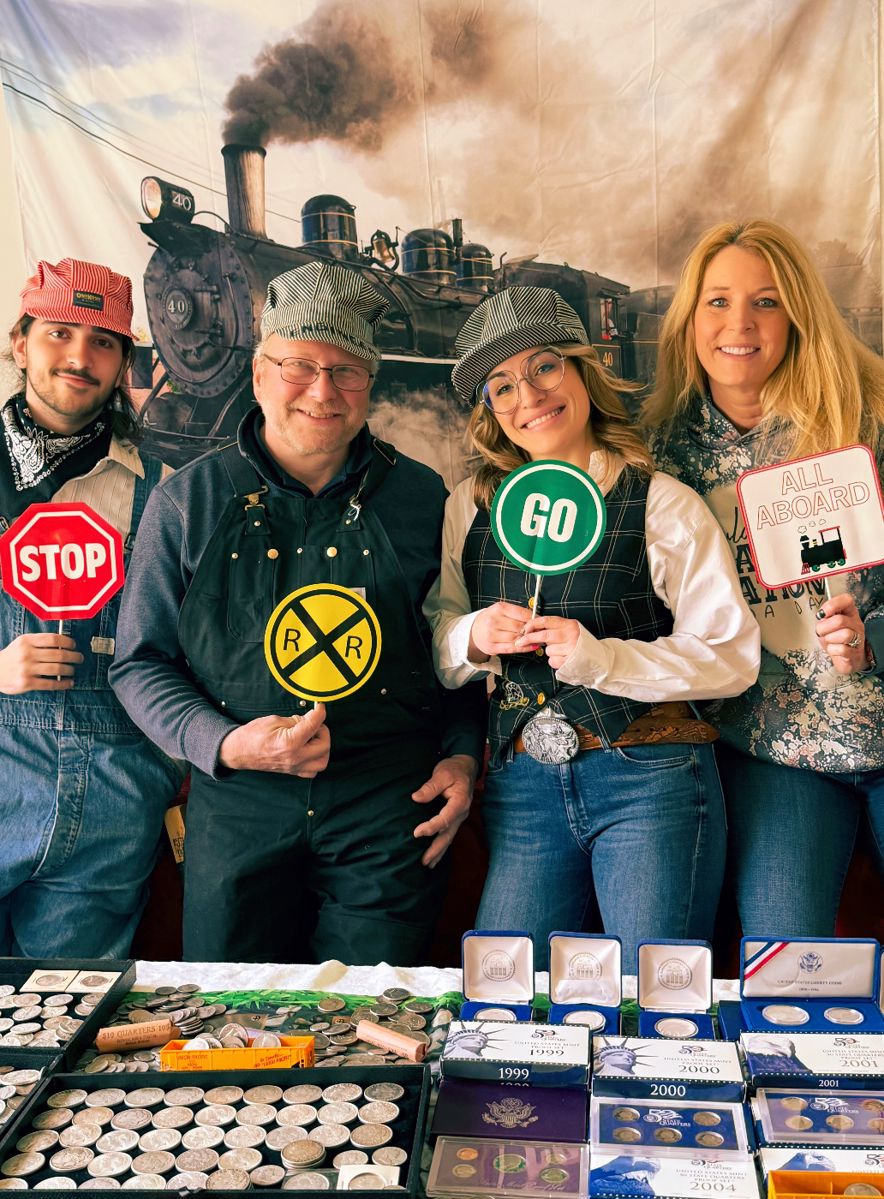 All Aboard The Coin Express! in Midland, MI starts on 4/4/2025