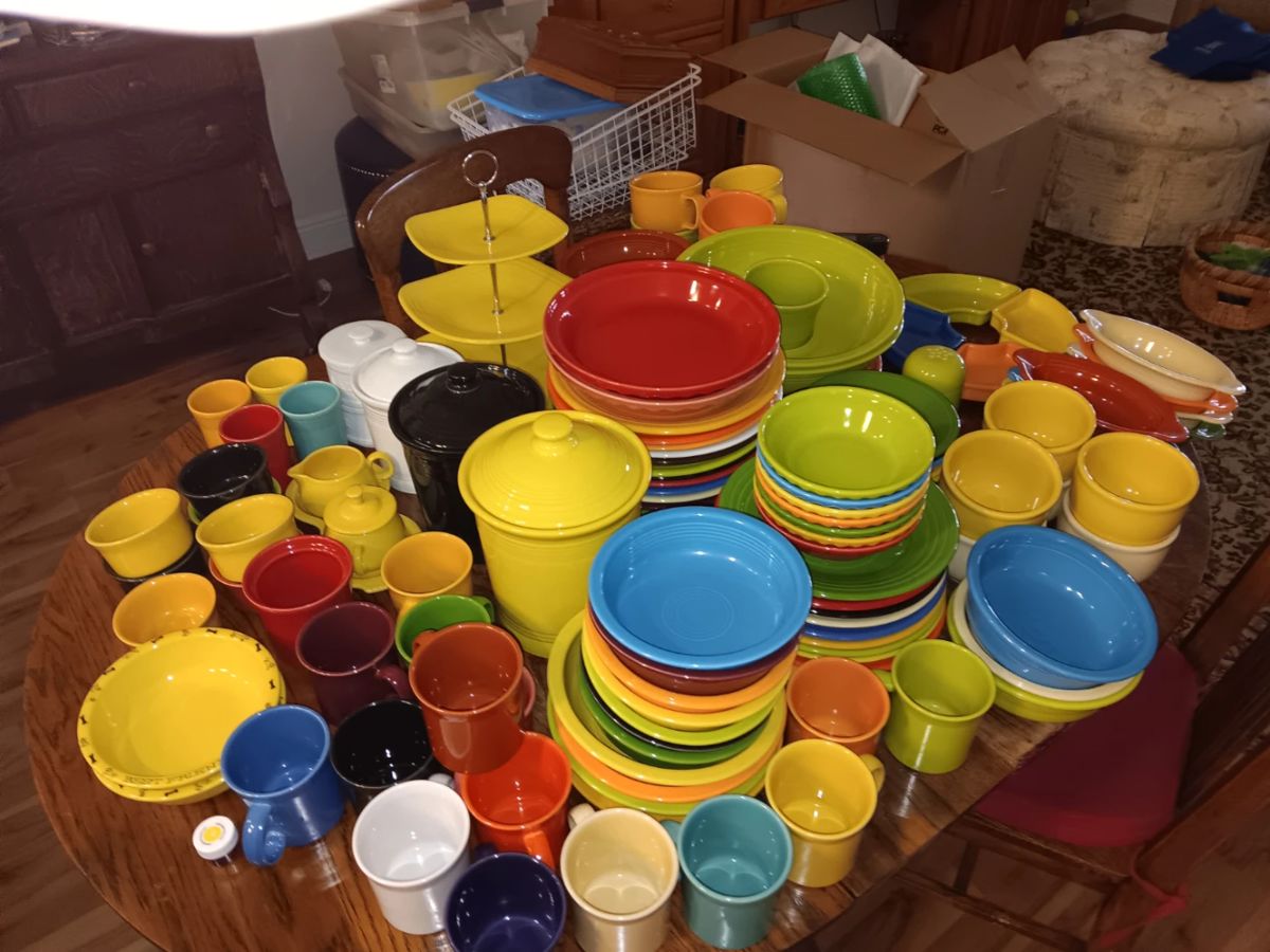 Estate Sale - Huge collection of Fiesta,... starts on 3/27/2025