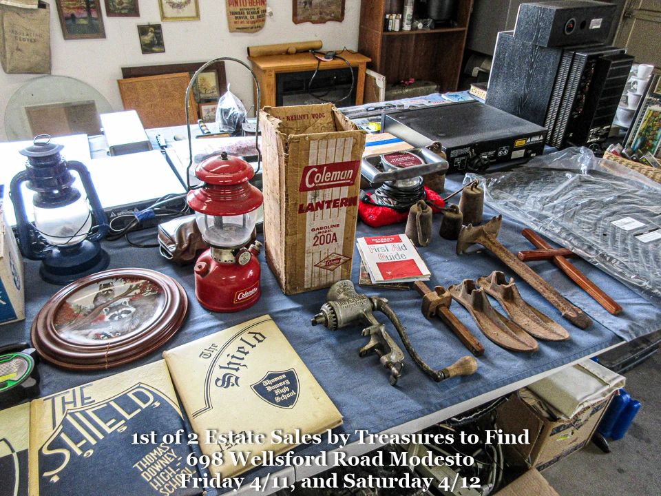 1st of 2 Estate Sales by Treasures to Find starts on 4/11/2025