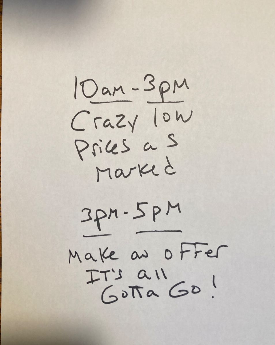 Musical Instrument Spring Clean Out! starts on 5/10/2025