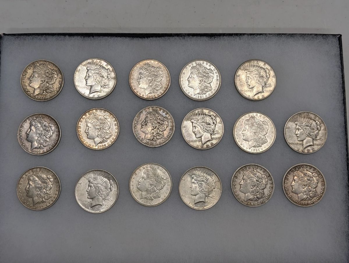 Dempsey Auctions Silver coins, costume jewelry,... starts on 5/8/2025