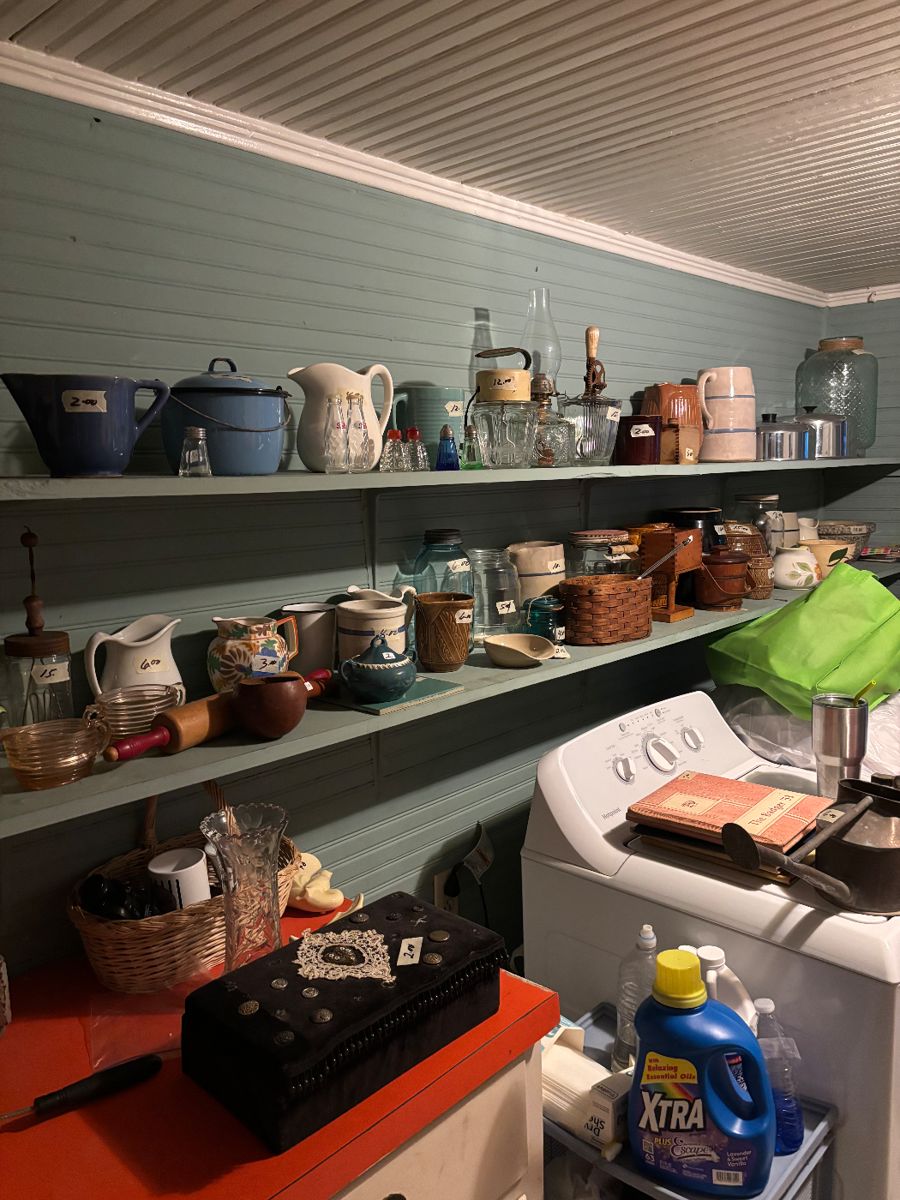 Beebe estate sale. Sat. 50%off. Final day starts on 5/15/2025