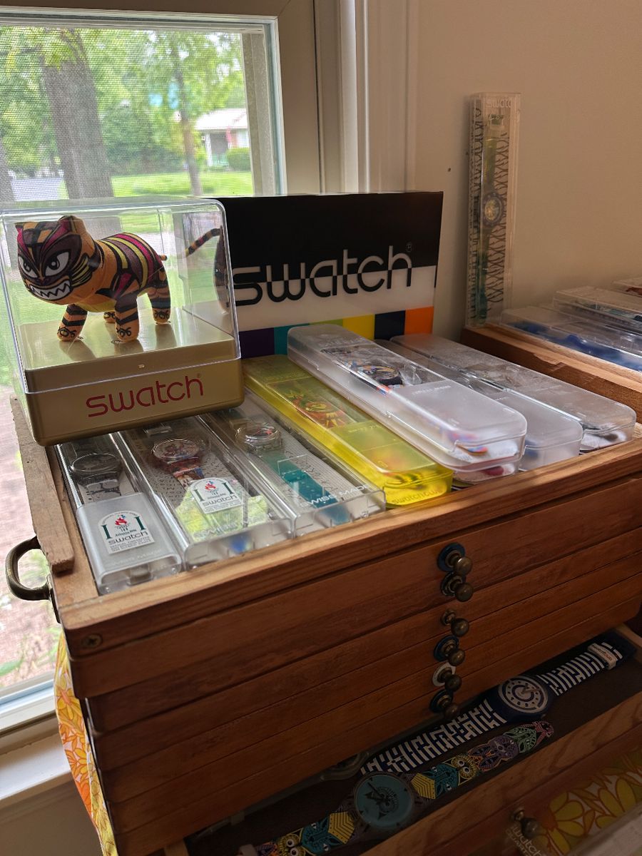 400 pc Swatch Watch Collection! 150 Tervis... starts on 5/31/2025
