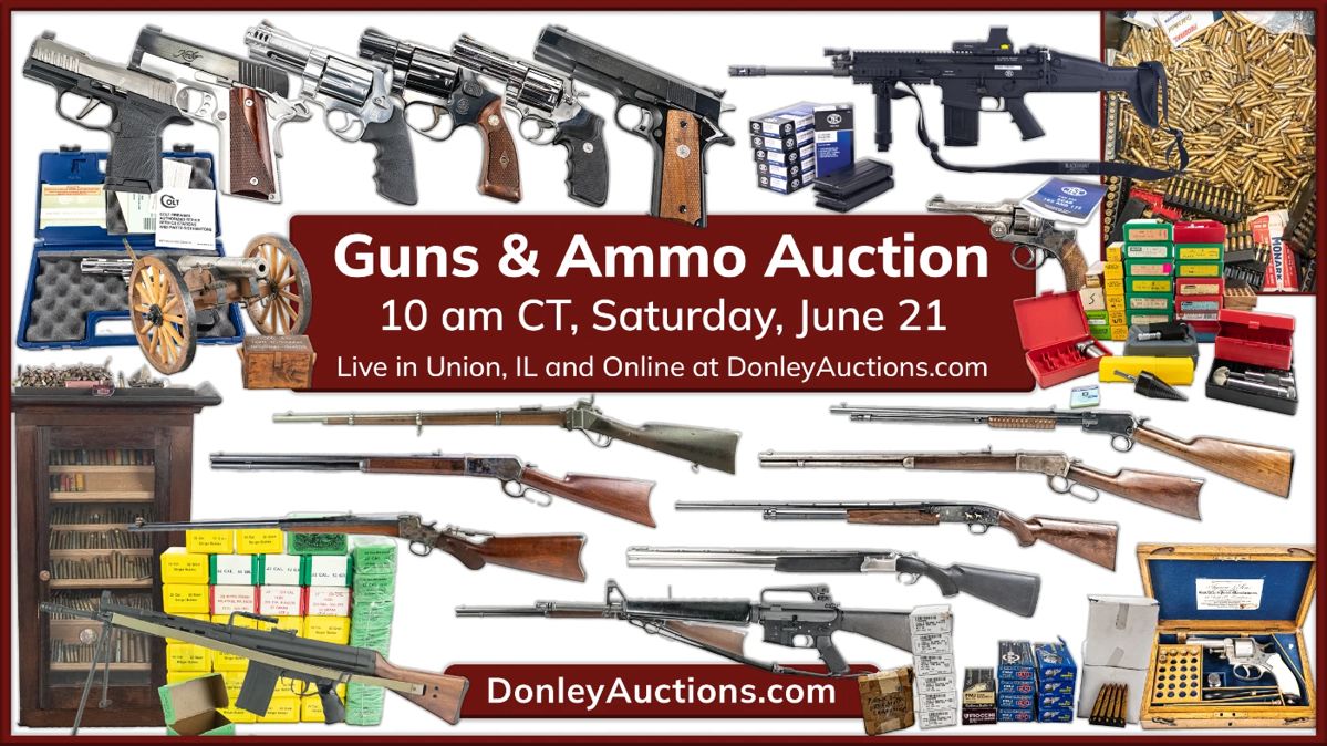 Guns & Ammo Auction in Union, IL starts on 6/21/2025