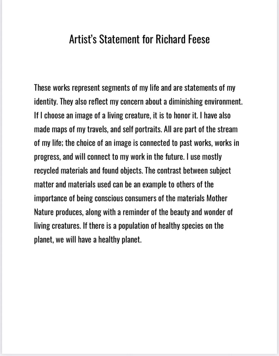 Artist Studio of Richard Feese & Jadelle... starts on 6/20/2025