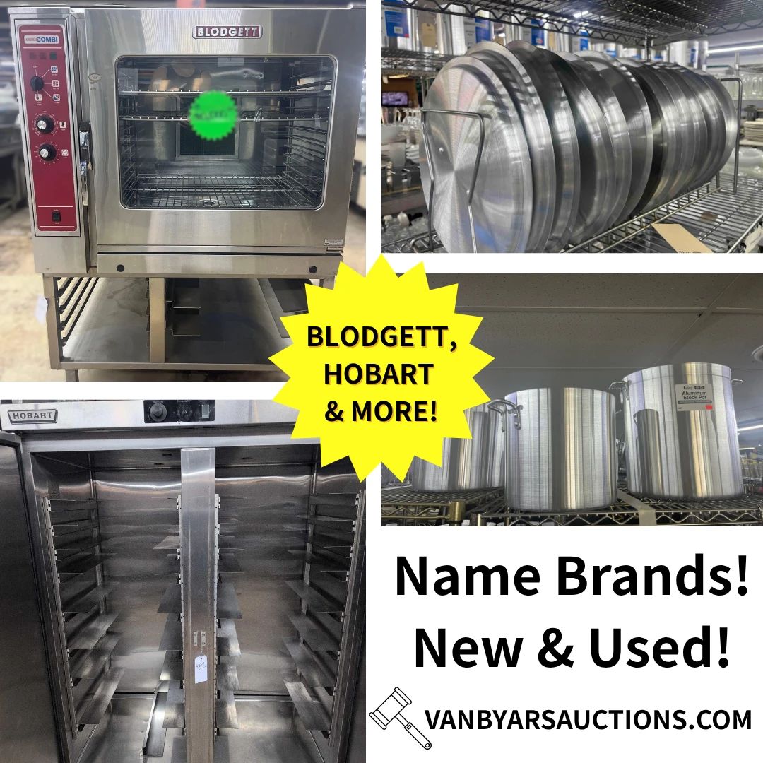 Total Restaurant Equipment Retirement Liquidation... starts on 7/16/2025