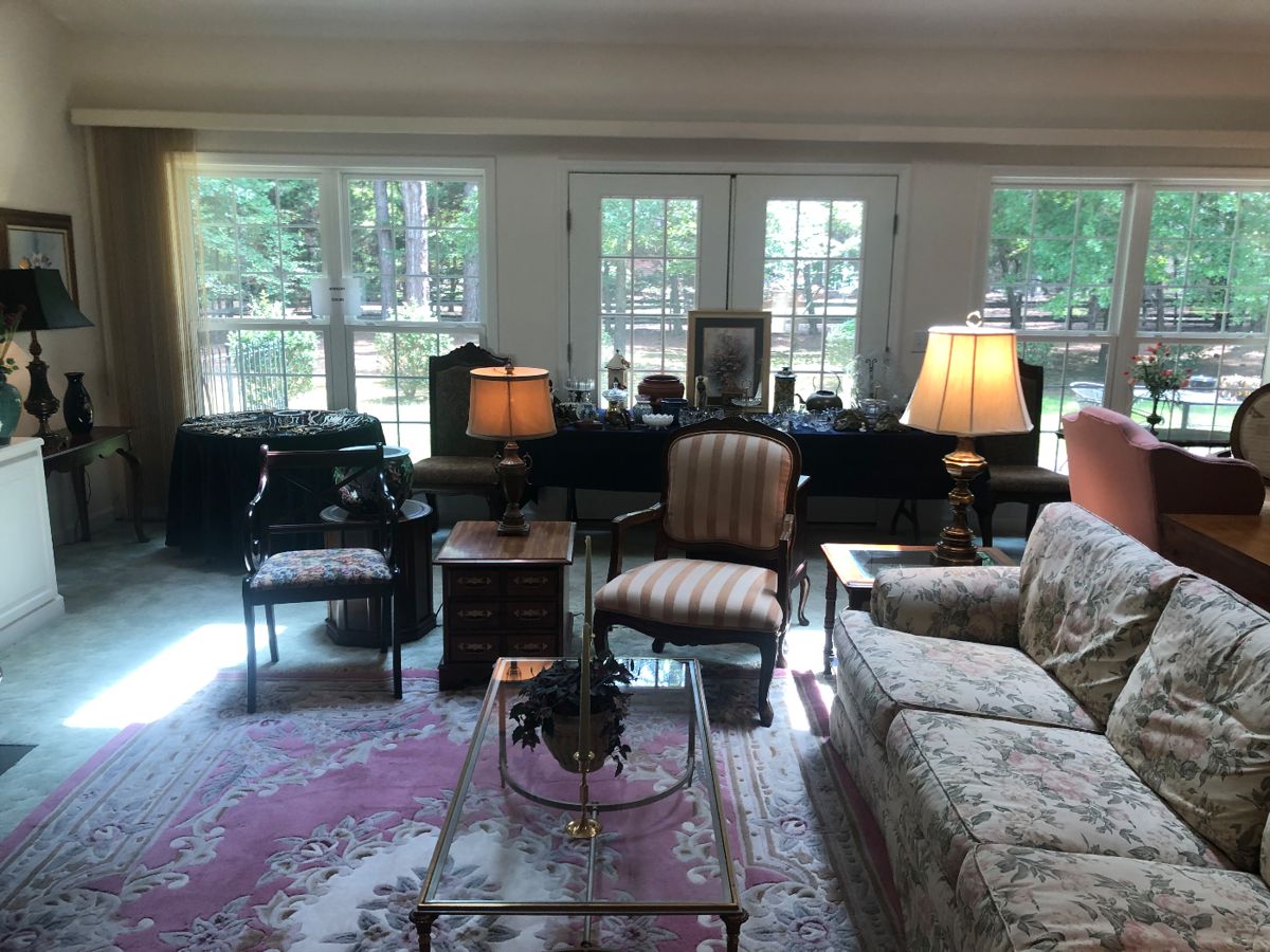 Whispering Pines Estate Sale starts on 6/27/2025