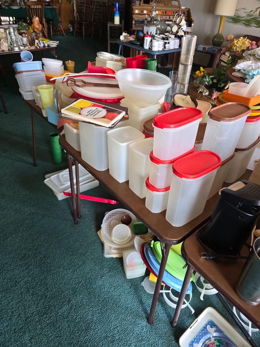 Tupperware, Cookbooks, Tools & More! Over... starts on 7/12/2025
