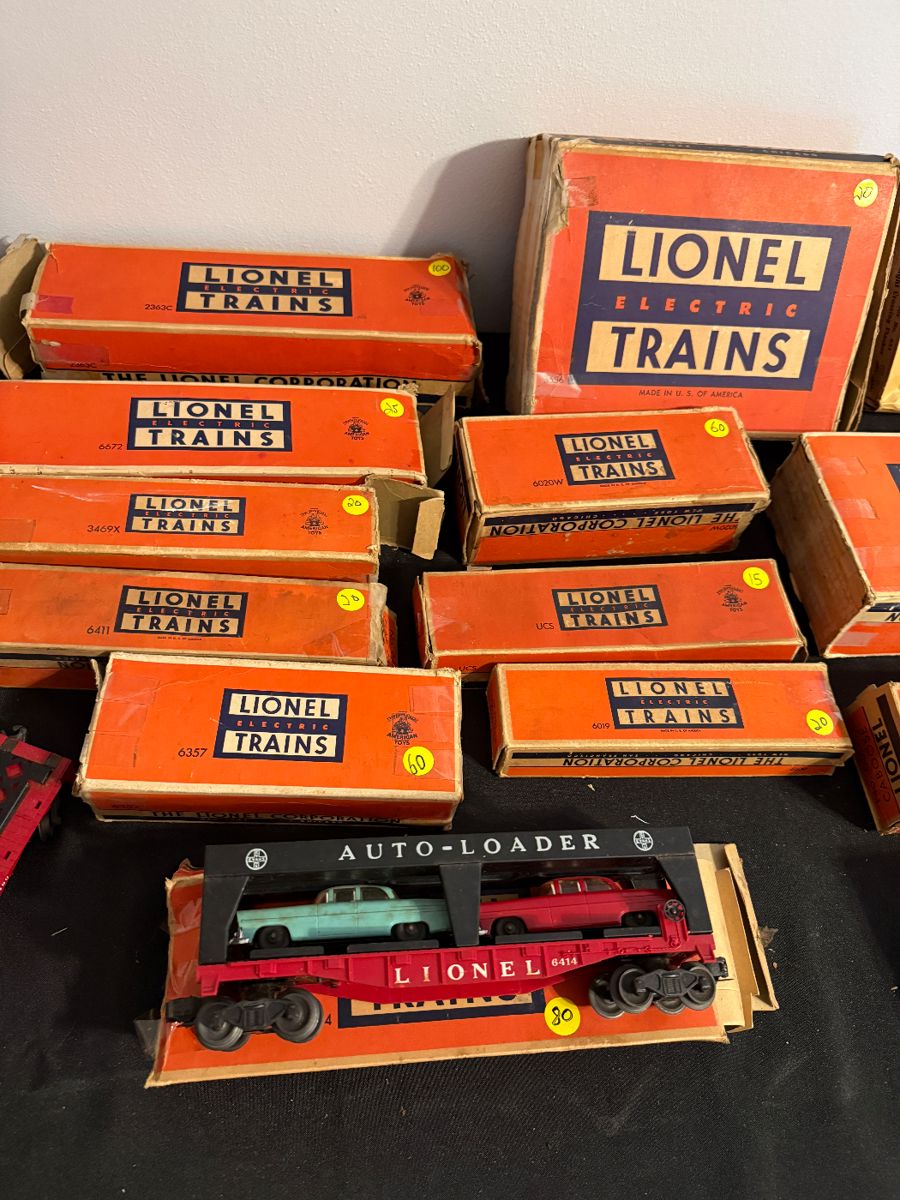 Lionel Trains, Mechanics Tools, 100s of... starts on 8/9/2025
