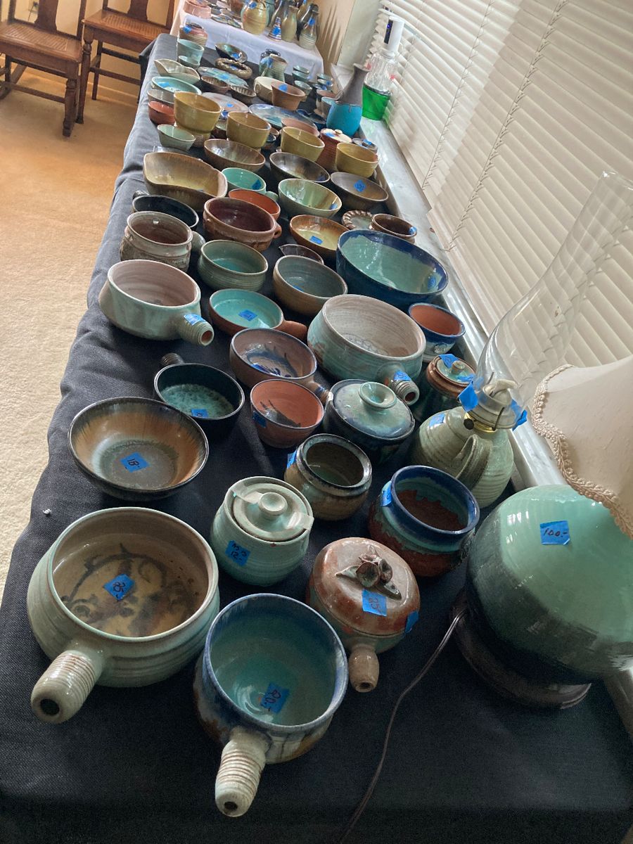 OLD FLORIDA! Merritt I. Pottery, ALL VINTAGE,... starts on 9/3/2025