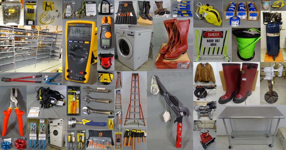 Tools, Electrical & Lineman Gear – Online... starts on 9/6/2025