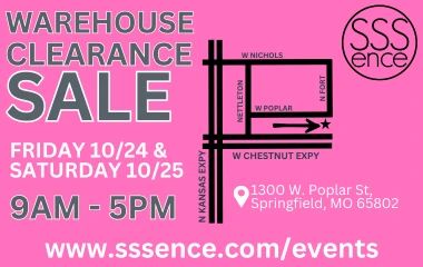 Fall Warehouse Sale in Springfield, MO starts on 10/24/2025