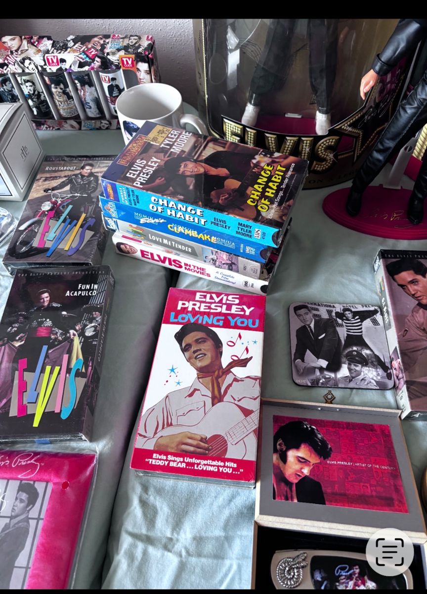 Estate sale:(Elvis Collection, Polish pottery,... starts on 10/31/2025