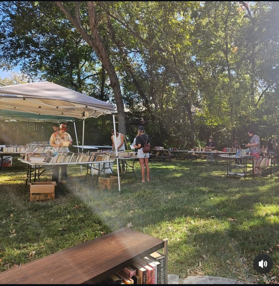 Massive Backyard Booksale! From 4 Estates!! starts on 10/31/2025