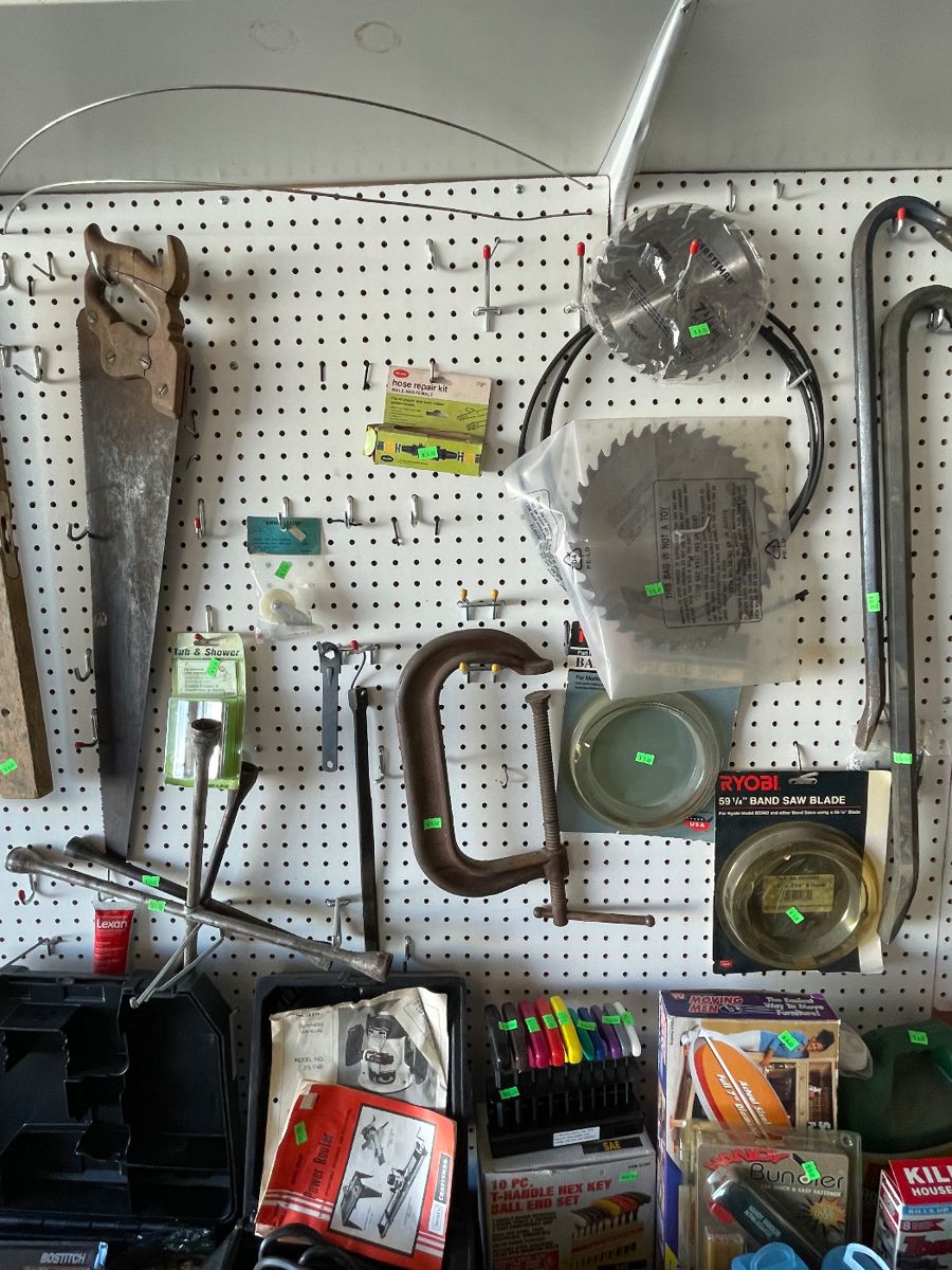 Packed Garage with lots of Tools! House with... starts on 12/4/2025