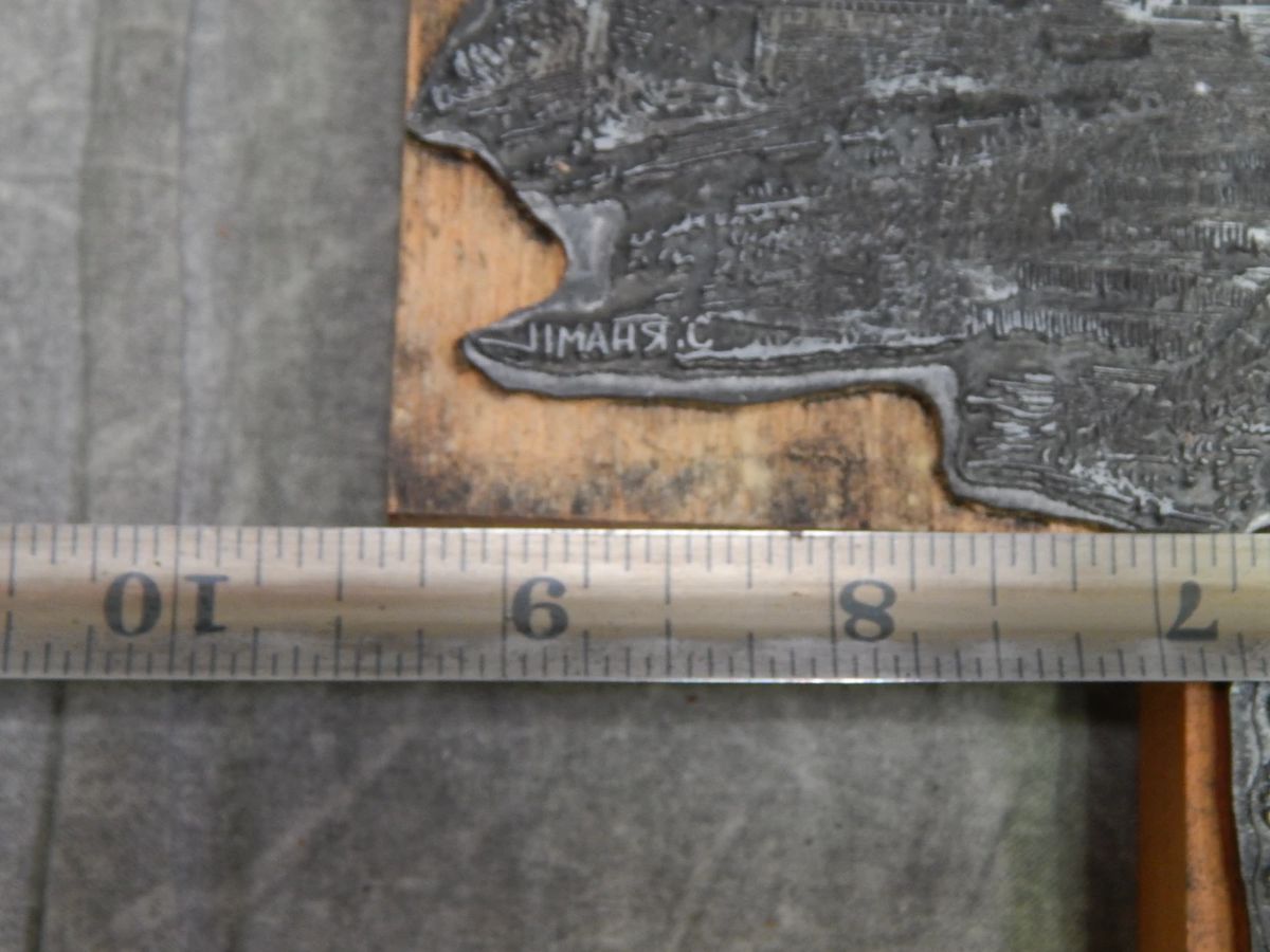J.R. Hamil Artist Printer Plates 1950's starts on 1/2/2026