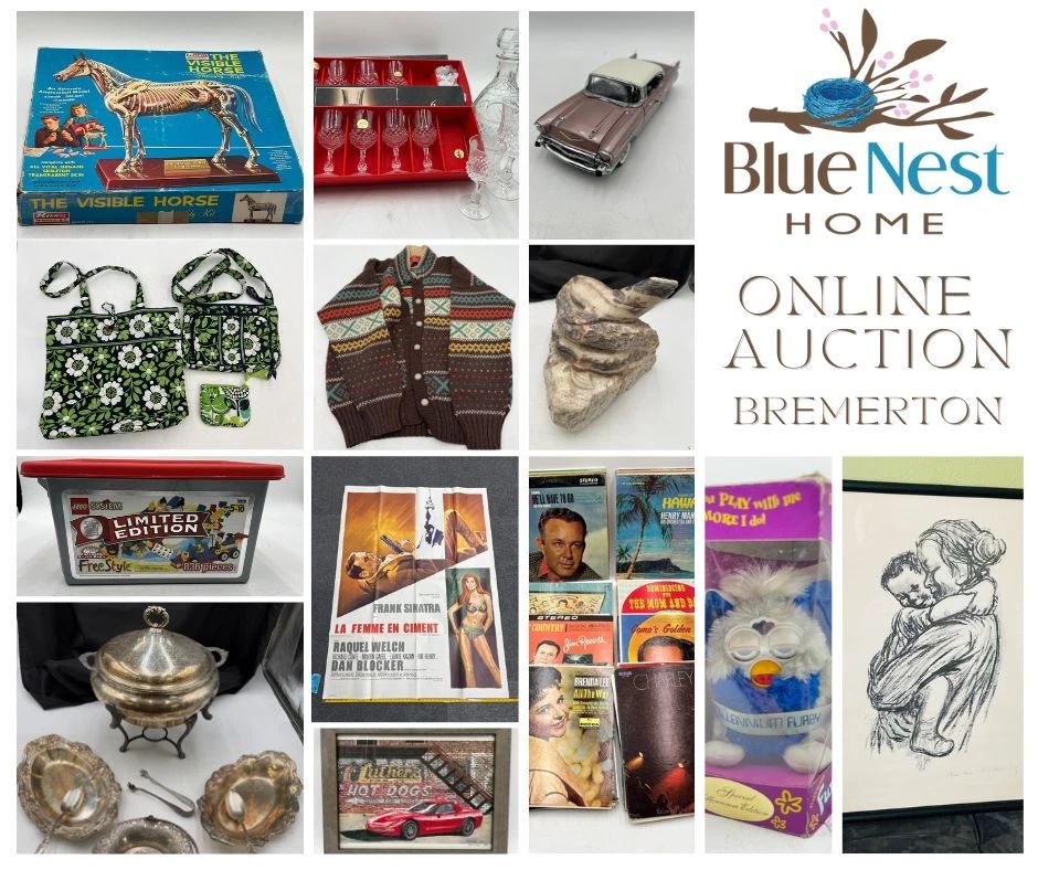 The Great Purge & Splurge Consignment Auction starts on 1/20/2026