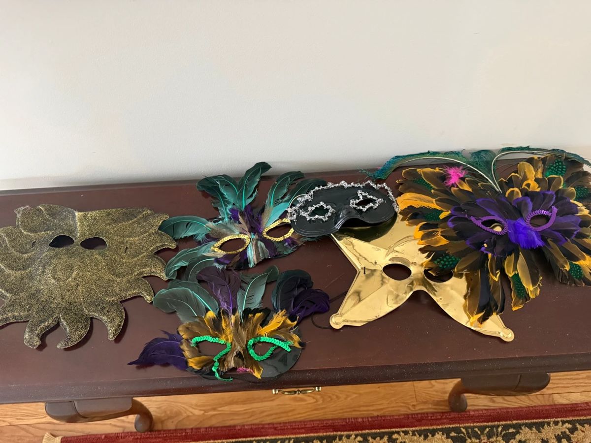 Mardi Gras Party Masks Great Gifts for Valentines... starts on 2/10/2026