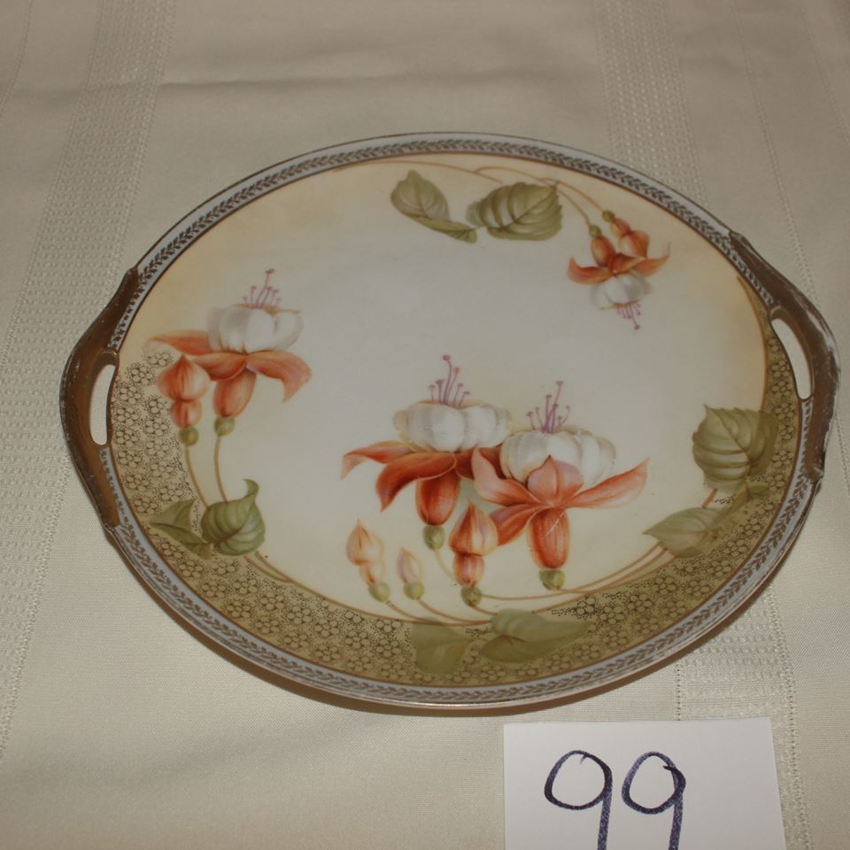 L99 Regina Ware, Handpainted Plate bidding ends 10/30 $3.00 ...