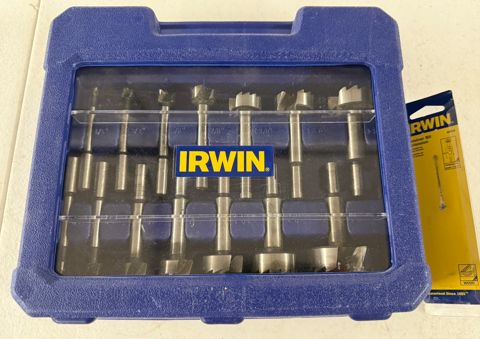 IRWIN FORSTNER BIT SET bidding ends 6/29 $40.00 | EstateSales.NET